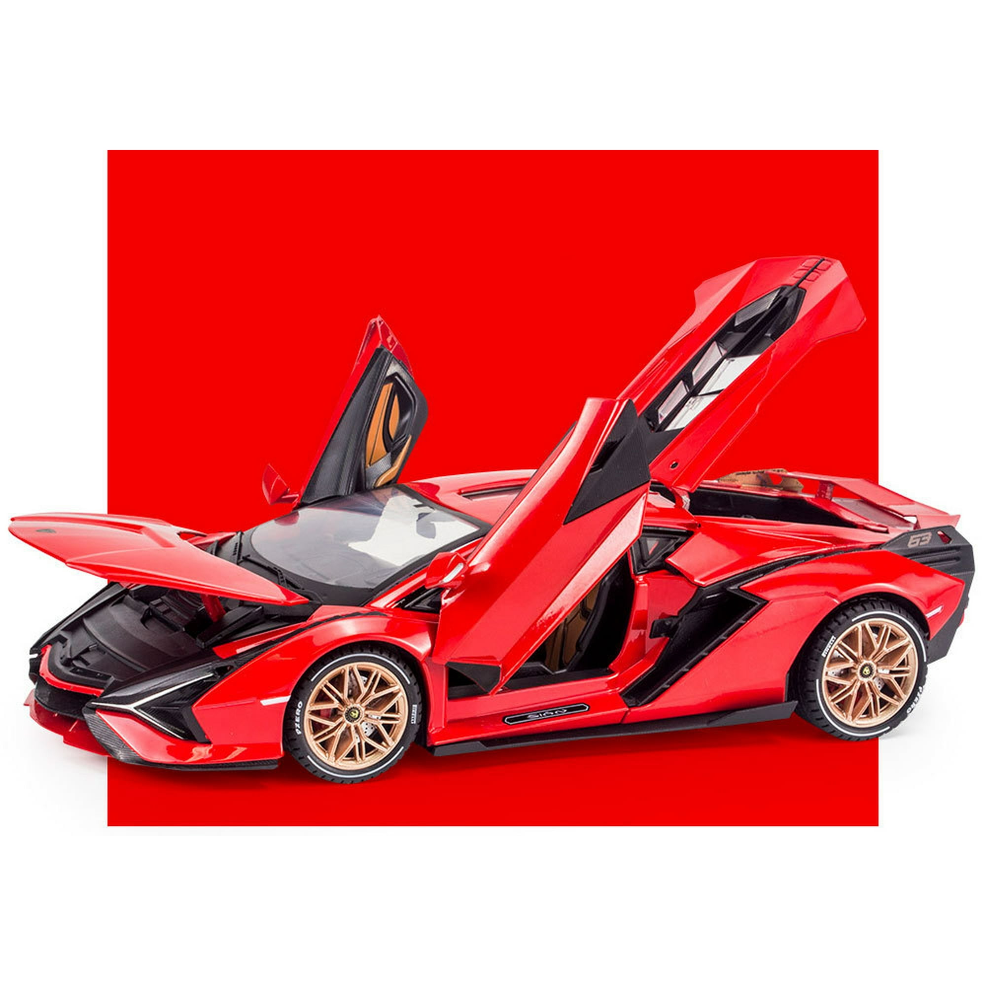 Click here for Jingzhenweidianzi 1/18 Lanbor Sina Sports Toy Car... prices