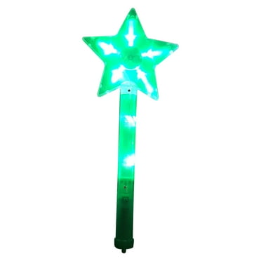 GWONG Magic Luminous Star LED Glow Stick Flashing Light Up Wand Party ...