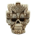 Ebros Aztec Empire Emperor Montezuma Skull Statue Tenochtitlan King ...