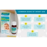 Mylicon Infant Original Gas Relief Drops & Syringe, 100 Doses, 1 Fl Oz ...