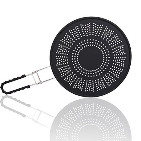 Silicone Splatter Screen- Multi Use XL 12" Oil and Grease Shield Guard ...