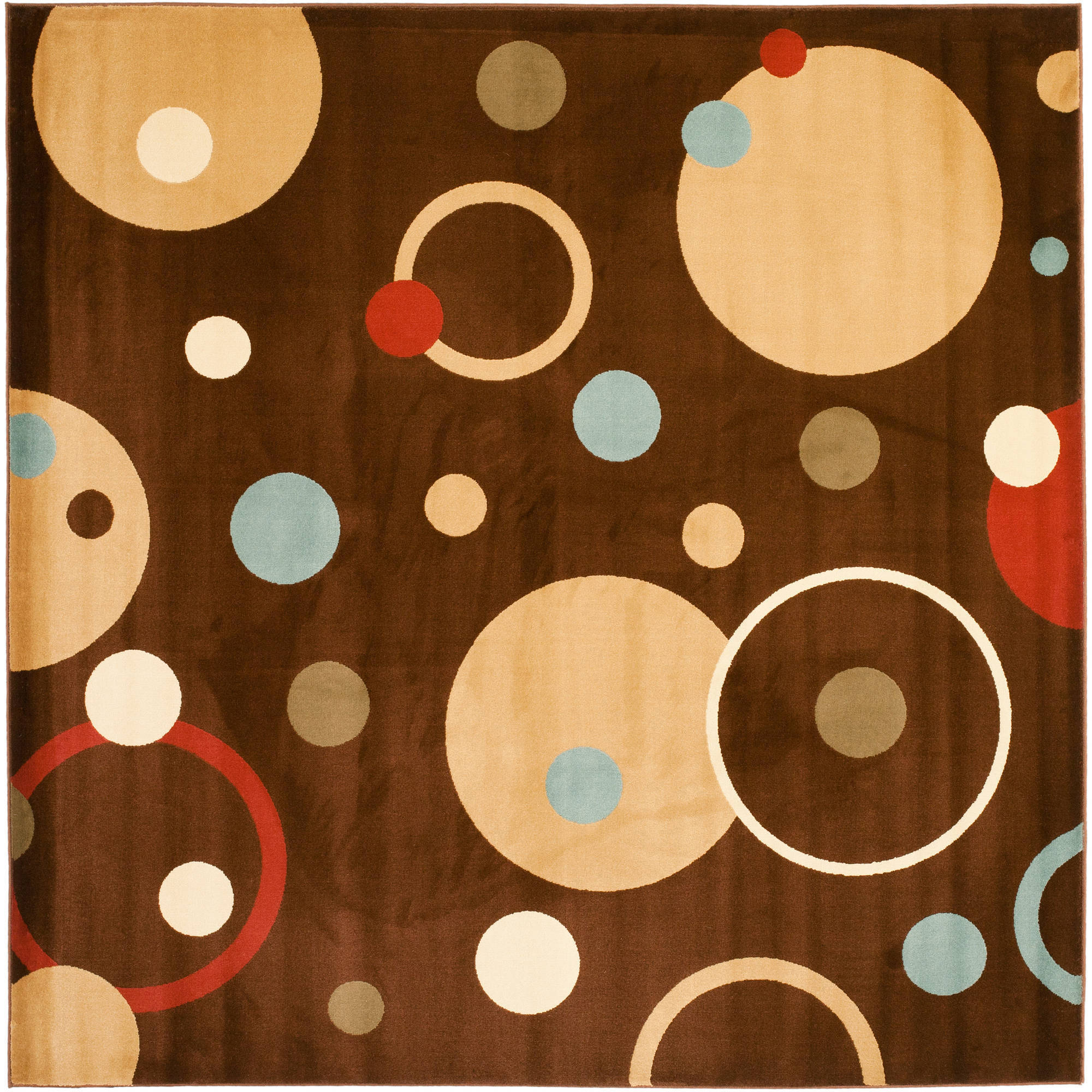 Safavieh Porcello Alexander Abstract Circles Area Rug or Runner ...