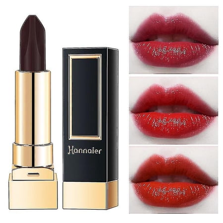 Black Rose Double Sided Tricolor Lipstick Lasting Moisturizing Non ...