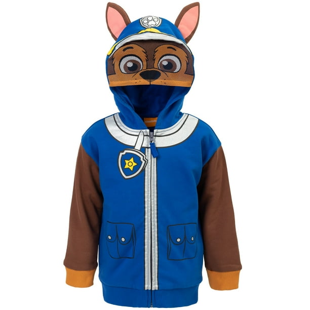 Paw Patrol Chase Little Boys Fleece Hoodie 7-8 - Walmart.com