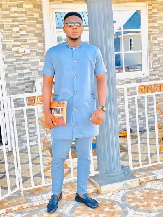 Classy African man clothes, African men traditional wear, African men ...