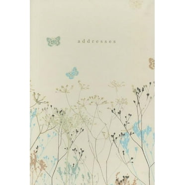 Rose Garden Large Address Book - Walmart.com