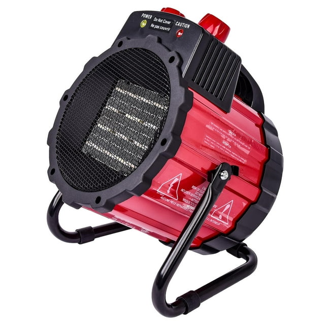 JEGS W5010 Ceramic Shop Heater 1500 Watt 120-Volt 5 120 BTU High (1500 ...