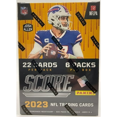 2023 Panini Score NFL Football Draft Blaster Box - 6 Packs/22 Cards ...