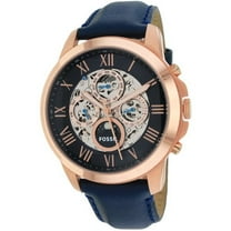 Fossil Men's Modern Machine Leather Watch, 45mm ME3082 - Walmart.com