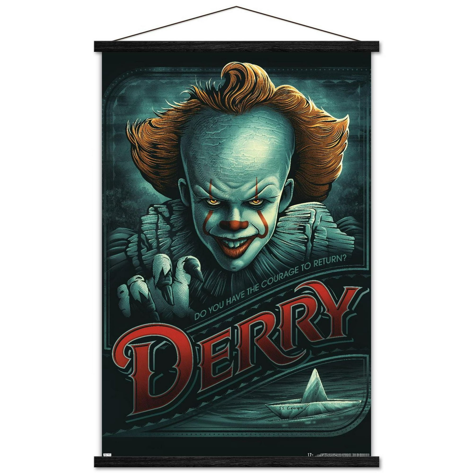 Click here for Trends International It - Pennywise Derry Wall Pos... prices