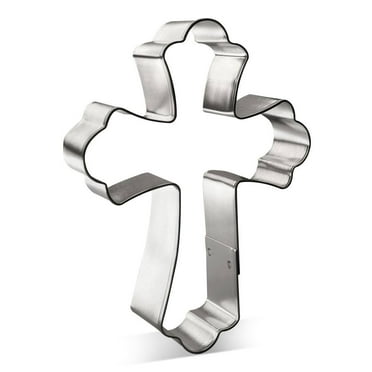 Wilton Metal Cookie Cutter 3"-Cross - Walmart.com