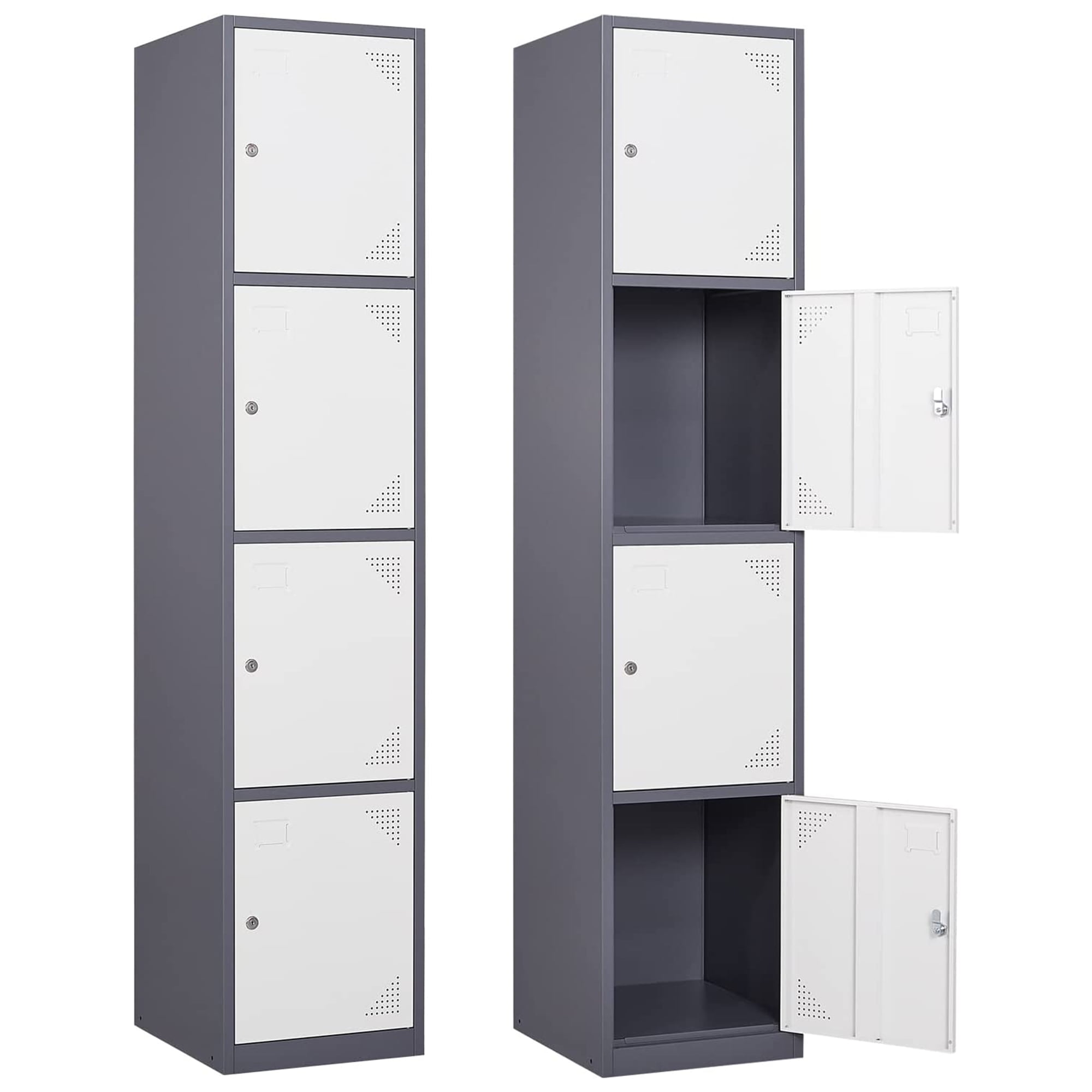 STANI Metal Locker for Gym, School, Office, 71" Metal Storage Locker ...