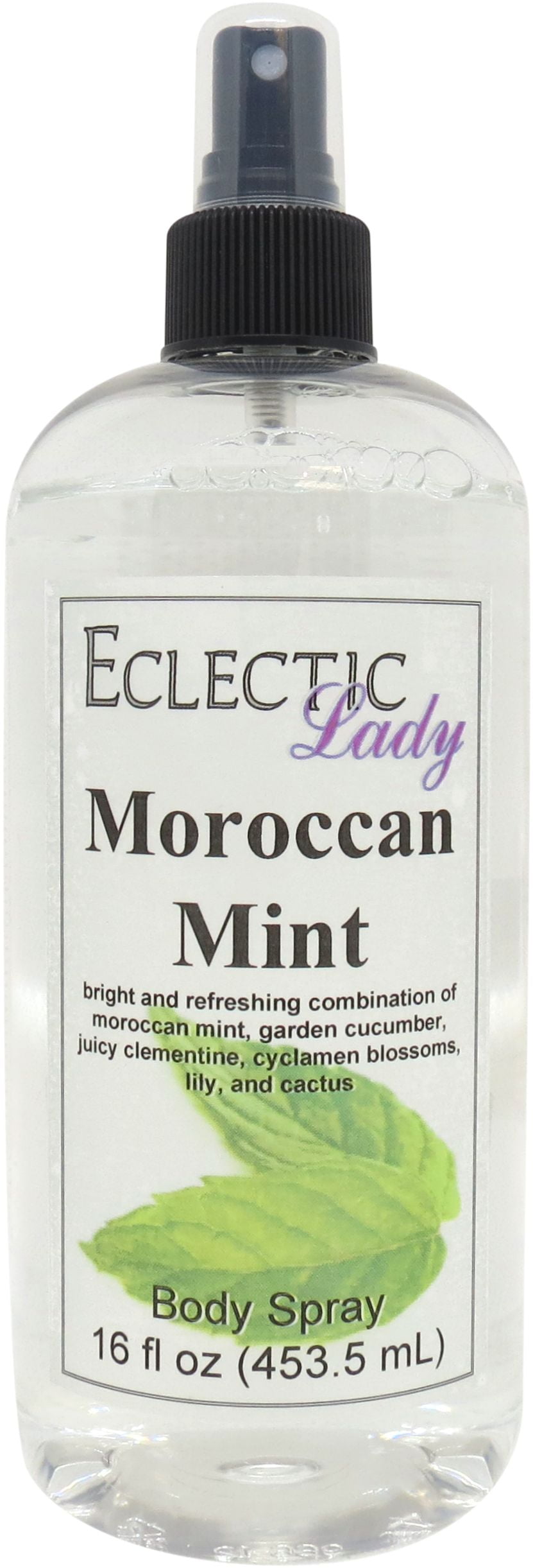 Moroccan Mint Body Spray, Eclectic Lady, Hydrating Mist, Unisex (Double ...