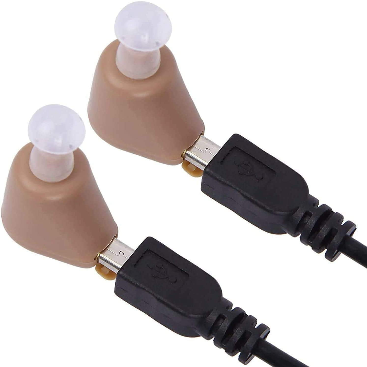 MEDca Digital Hearing Multicolor Amplifiers Set 2 Mini ITE in-the-Ear ...