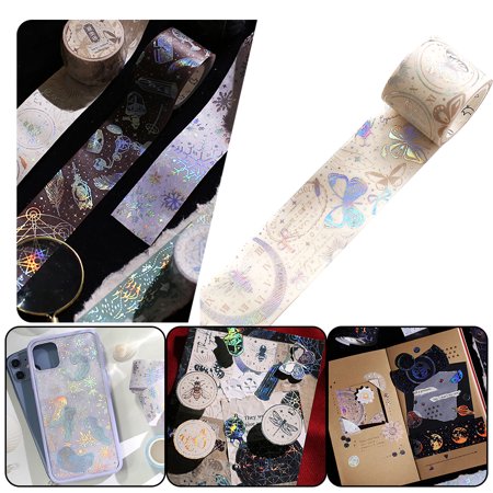Coiry 30mm Arts Crafts Tape DIY Bronzing Gift Wrapping Tape Manual ...