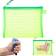 Ageoie Zipper Mesh Pouch Pencil Pouches Plastic Pencil Pouches ...