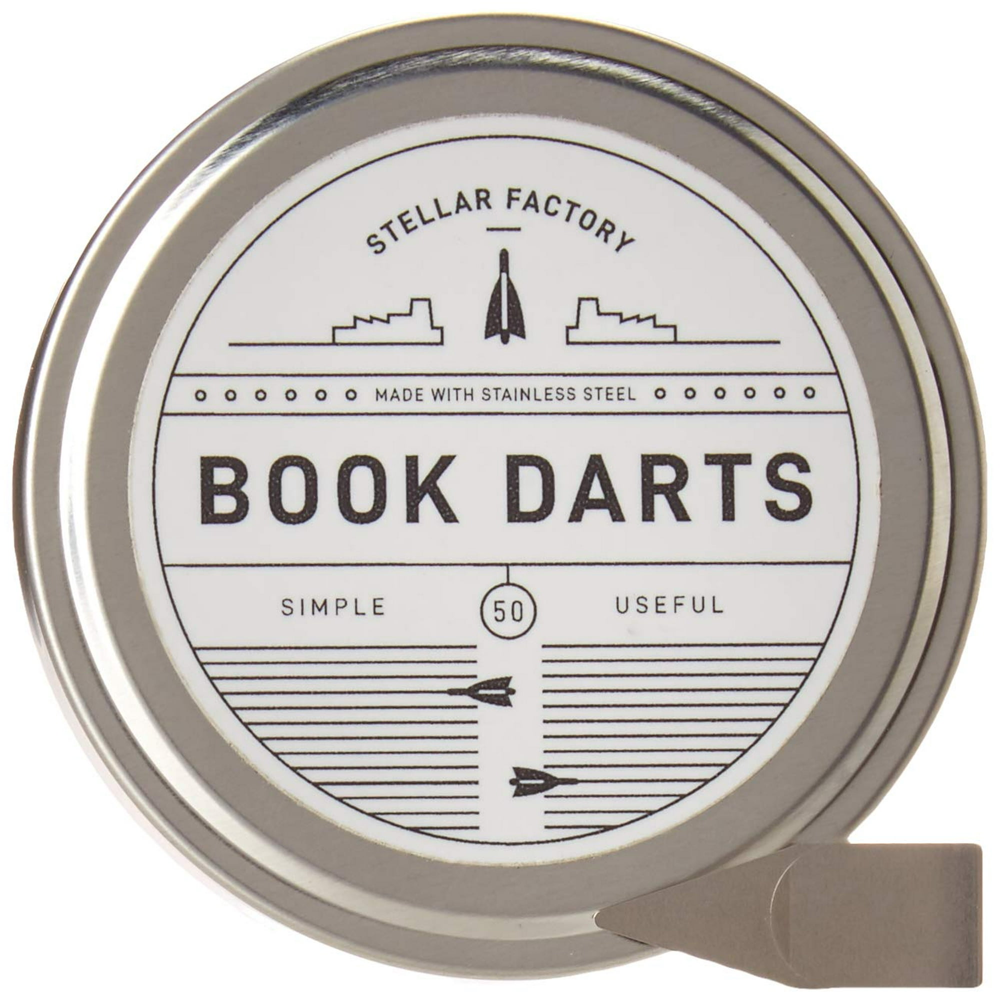 Click here for Stellar Factory Book Darts: Thin Stainless Steel M... prices