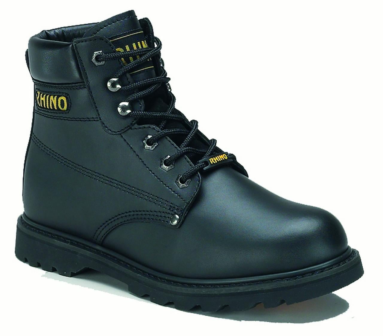 60S21 - Rhino 6 Inch Steel Toe Safety Work Boot - Walmart.com