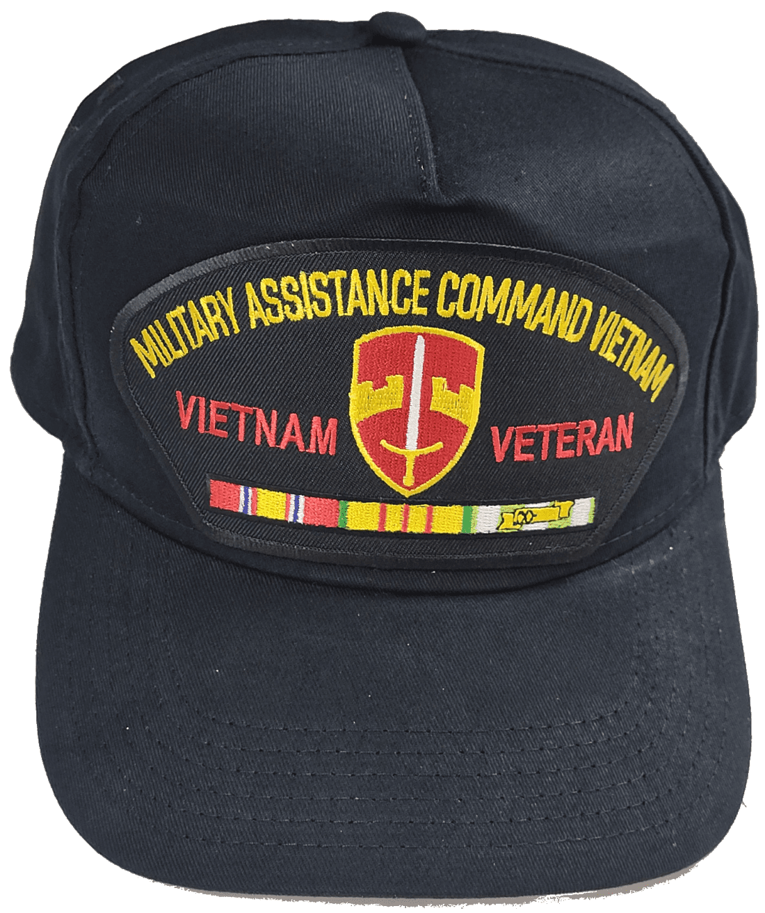 MILITARY ASSISTANCE COMMAND VIETNAM MACV MAC-V VETERAN HAT W/ CAMPAIGN ...
