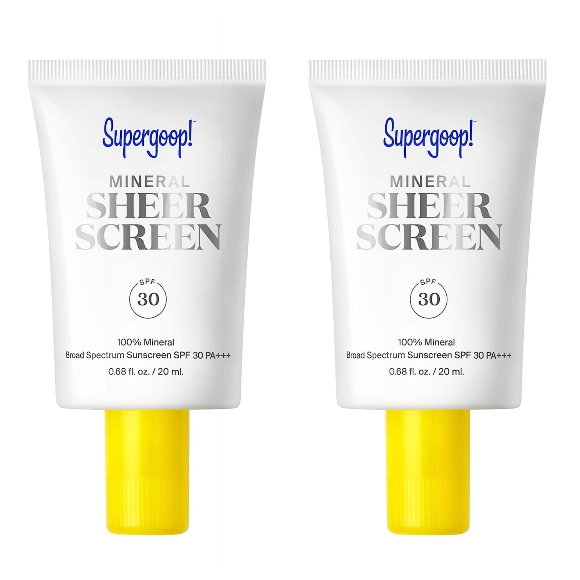 Protector solar Supergoop! Protector Mineral Sheerscreen SPF 30, 20 ml ...