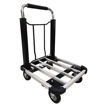 Costway Folding Platform Utility Dolly, 330LBS Heavy Duty Portable ...
