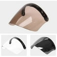 3/4 Open Face for Sun Shade Protector for 3-snap Retro Accessories ...