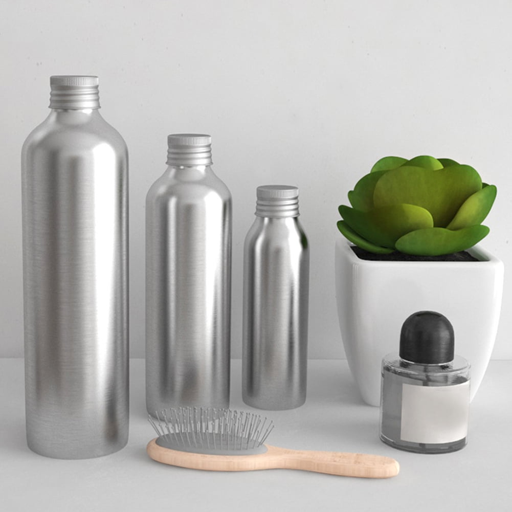 Hesroicy Portable Aluminum Bottle Storage Liquid Cosmetic Lotion ...