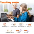 61 Key Keyboard Piano for Beginners w/Light-Up , Christmas Gifts, Full ...