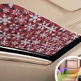 Christmas Privacy Window Film, Decorative Stained Glass Window Film ...
