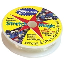 Stretch Magic Clear Bead & Jewelry Cord, 0.5mm, 100m per Package ...