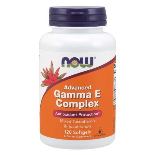 Complejo Gamma E Avanzado de Supplement Now Foods, 120 cápsulas x4 ...
