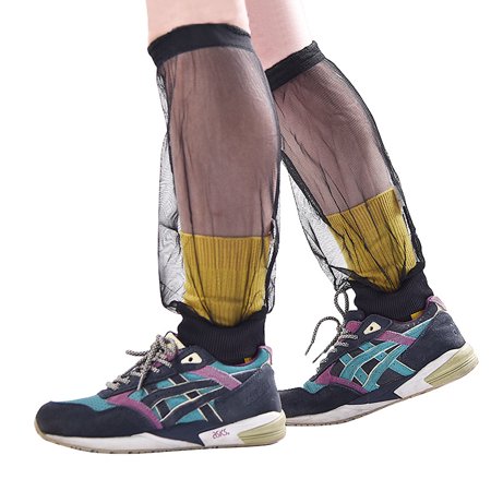 Anti Mosquito Insect Bite Pants Mesh Net Feet Protector Repellent Bug ...