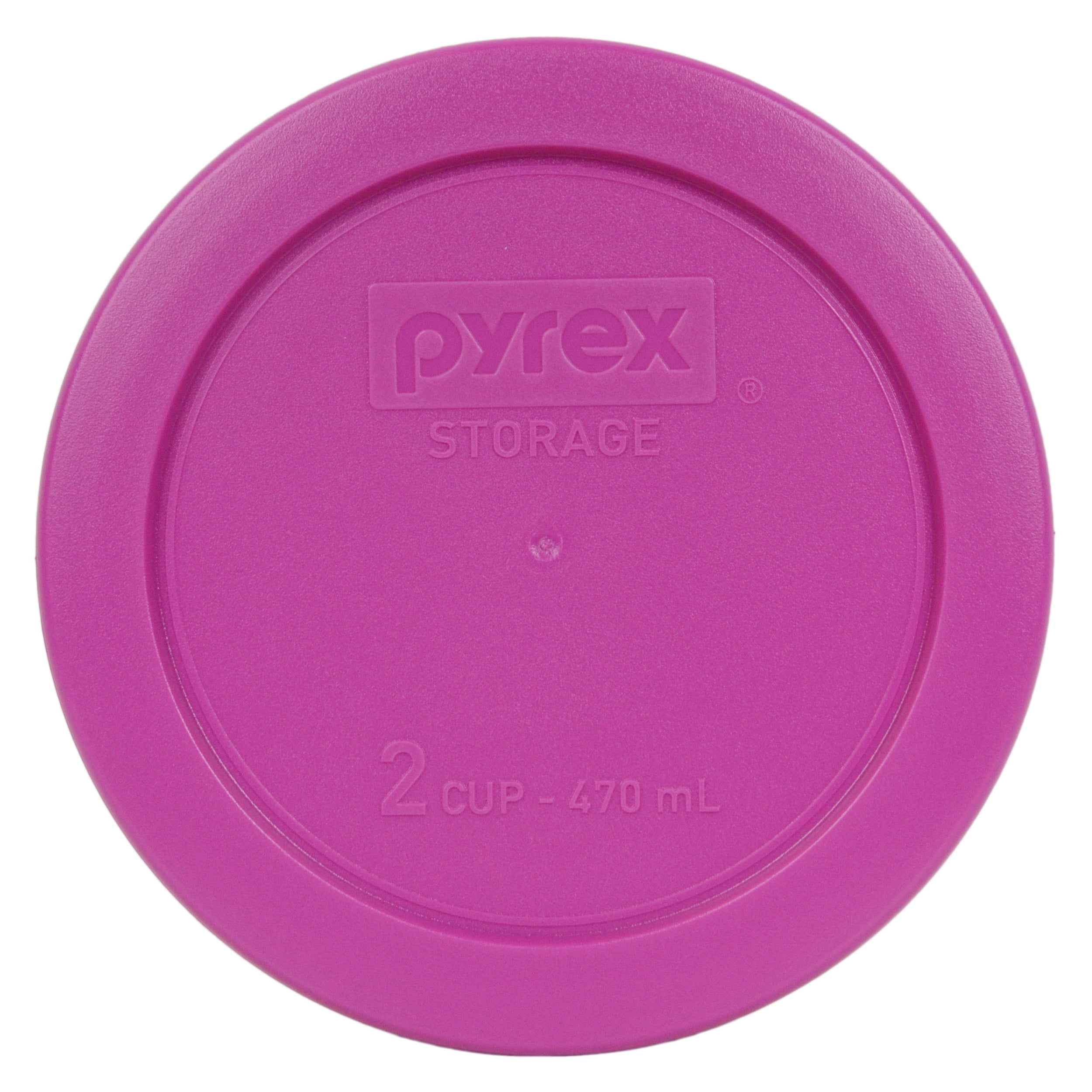 Pyrex 7200-PC Pink Plastic Food Storage Replacement Lid Cover - Walmart.com
