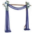 Outdoor Backdrop Curtain Densed Elastic Wedding Arch Drapes Photo ...
