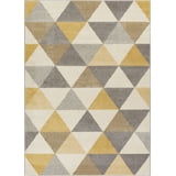 Well Woven Mystic Alvin Living Room Abstract Bedroom Rug, Mid-Century ...