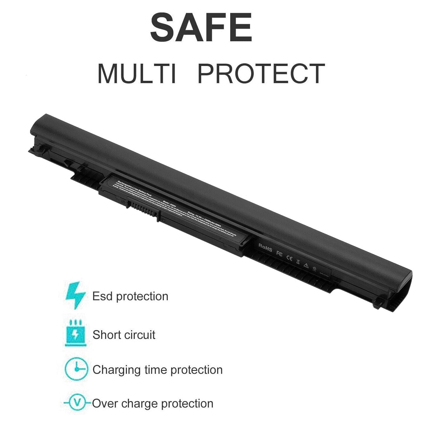 Battery For HP HS03 HS04 807611-131 807611-141 807611-421 807611-831 ...