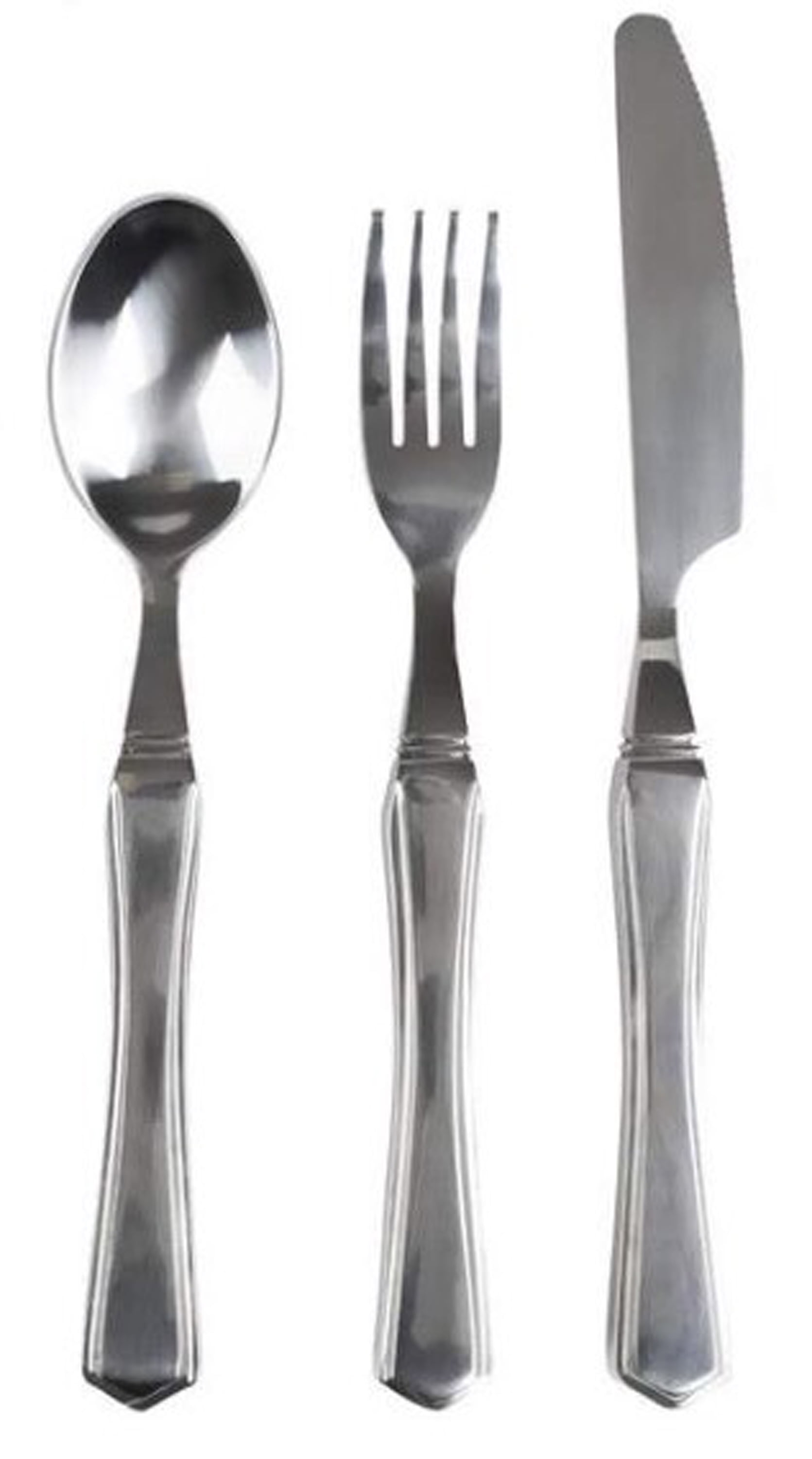 Essential Medical Supply Heavy Duty 7oz Weighted Utensil Set with Fork ...