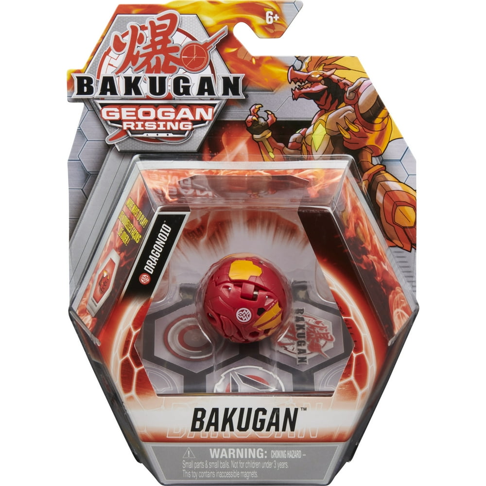 Bakugan, Dragonoid, 2-inch Tall Geogan Rising Collectible Action Figure ...