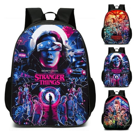 Stranger Things Backpack Rucksack Kids Boy Girls Students School Bag ...