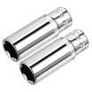 Unique Bargains 2 Pcs 1/4" Drive Socket Breaker L Shape Extension Bar ...