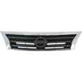 Front Bumper Cover and Grille Kit For Nissan Altima 2013-2015 NI1000285 ...