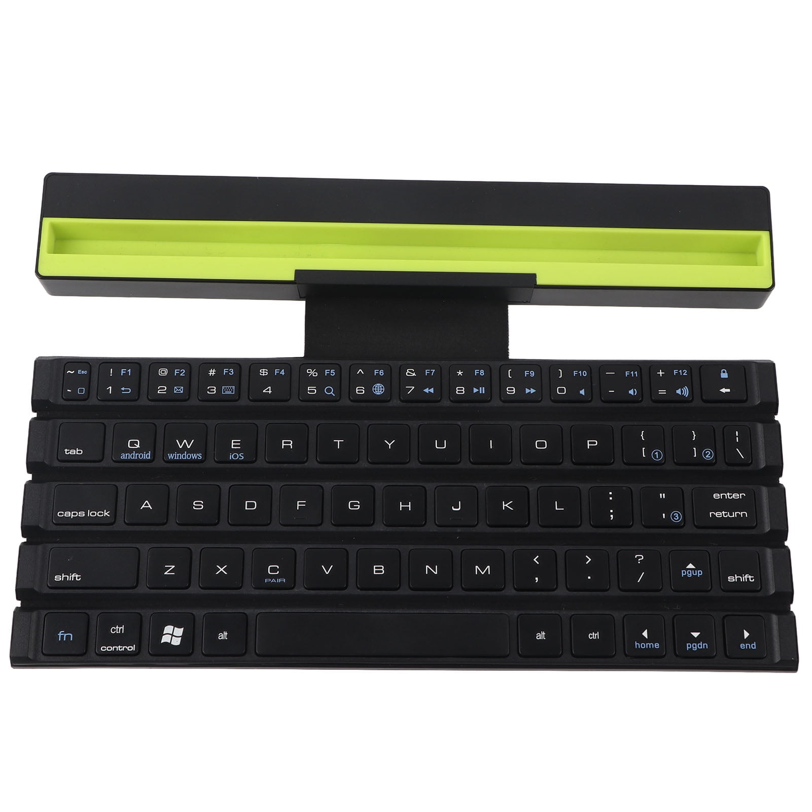Teclado plegable NikouMX inalámbrico Bluetooth enrollable portátil ...