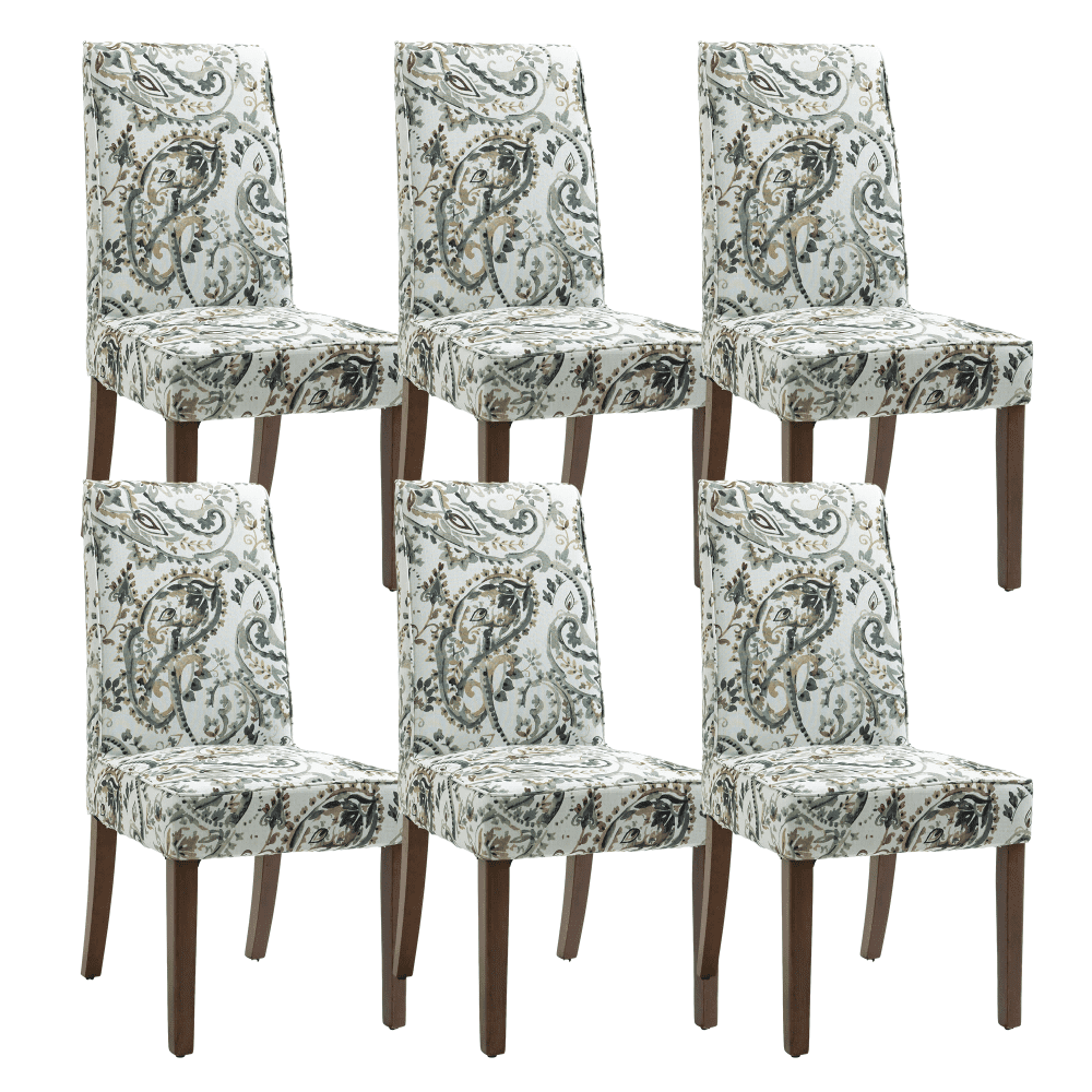 Modern Cover Removable Interchangeable Upholstered Dining Chairs with ...