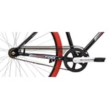 Kent 700c Men's Thruster Fixie Bike, Black/Red - Walmart.com