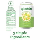 Spindrift Sugar-Free Lemonade Sparkling Water, Variety Pack, 12 Fl Oz (24 Pack) - Walmart.com