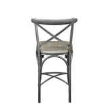 ACME Kaelyn II Counter Height Chair, Set of 2 in Gray - Walmart.com