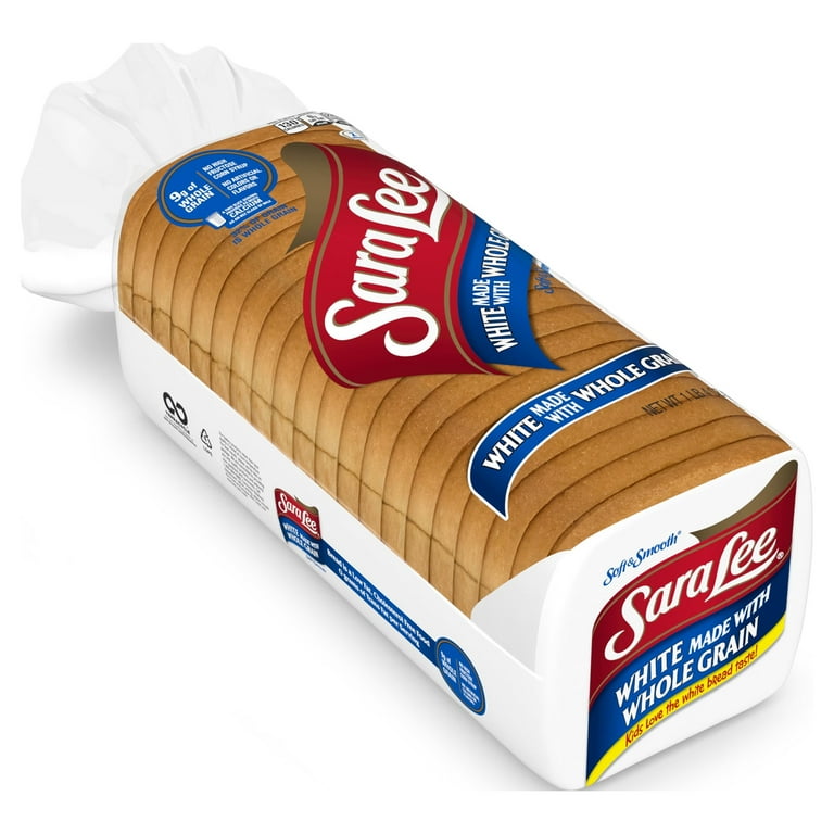 Sara Lee White Made With Whole Grain Sandwich Bread, 20 Oz, 56% OFF