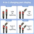 Generalia 100W USB-C to Type-C Nylon Fast Charging Cable, Compatible ...