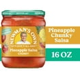 (4 pack) Newman's Own Chunky Medium Pineapple Salsa 16 oz - Walmart.com