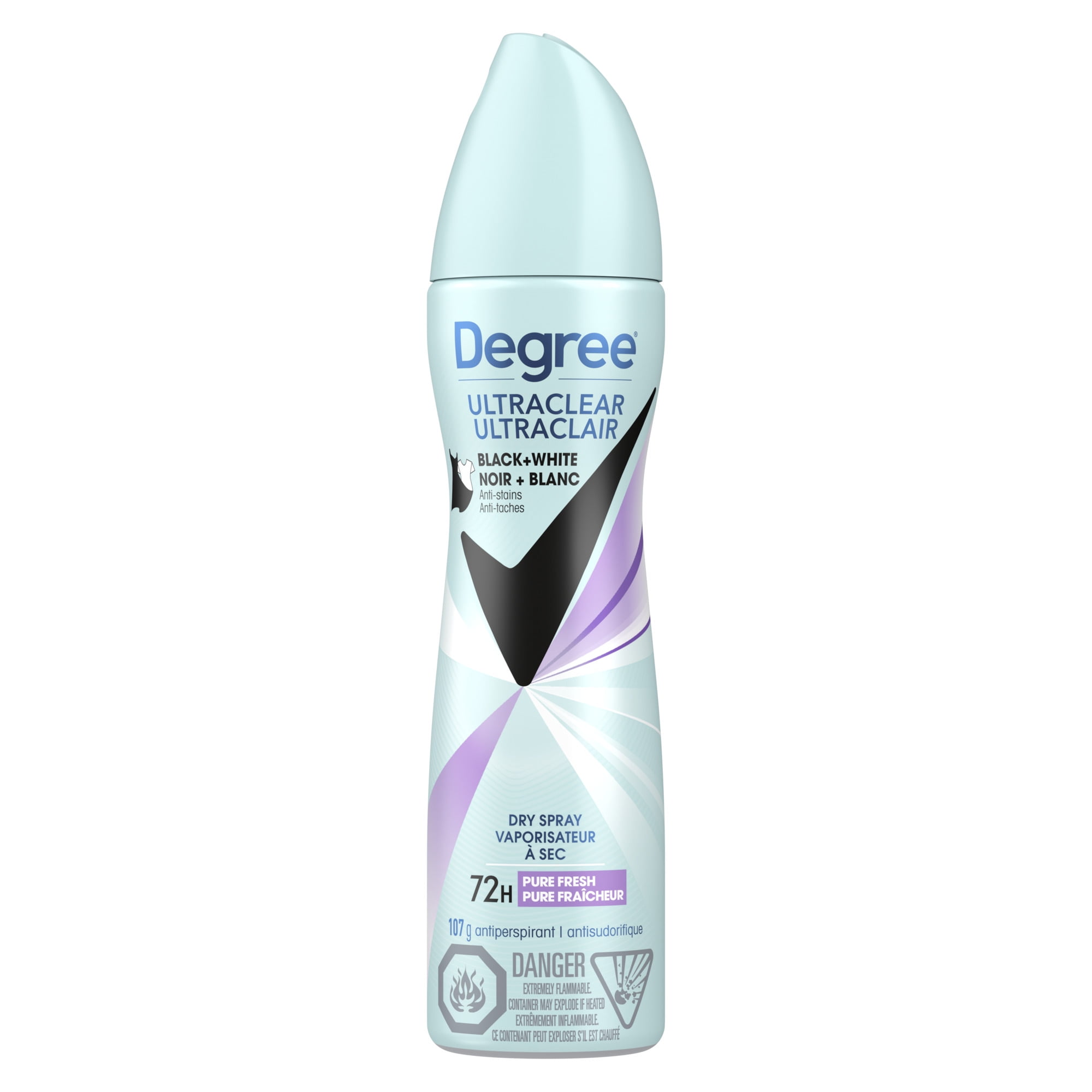 Click here for Degree Ultraclear Black+White Dry Spray Antiperspi... prices